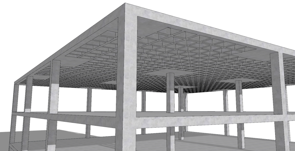 Waffle Slab Pelat Lantai Efisien untuk Bangunan Modern — INCA Construction