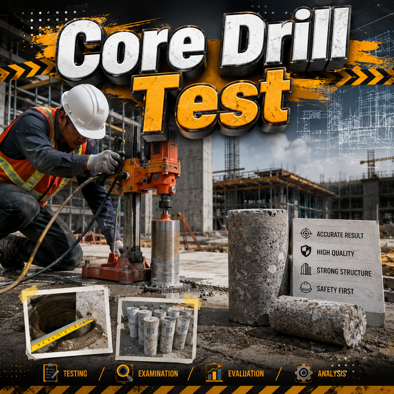 Core Drill Test: Metode Akurat Menilai Kekuatan Beton Struktur