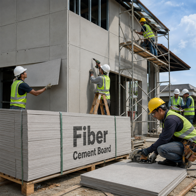 Fiber Cement Board: Material untuk Konstruksi yang Tahan Lama